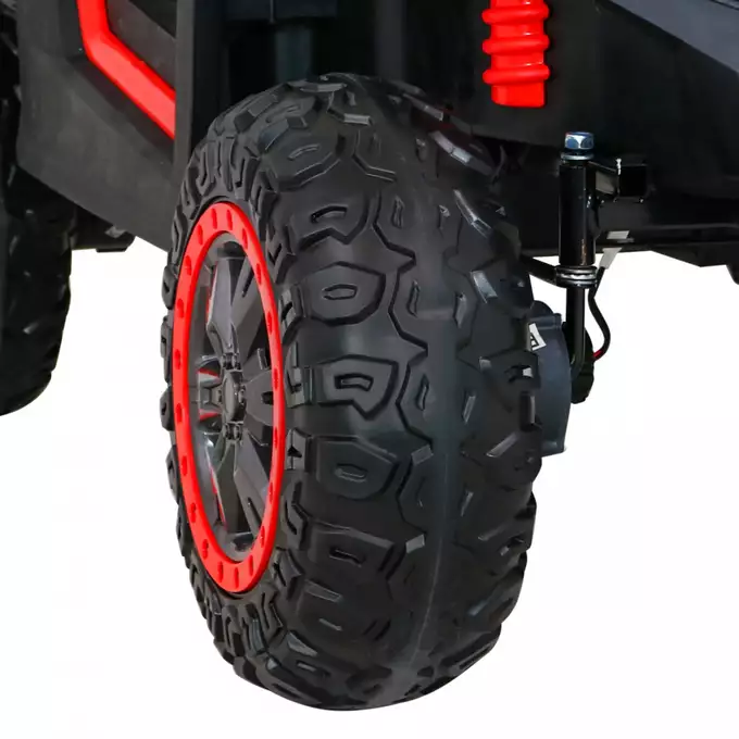 Mega mocny Buggy ATV Racing 4x200W Czerwony