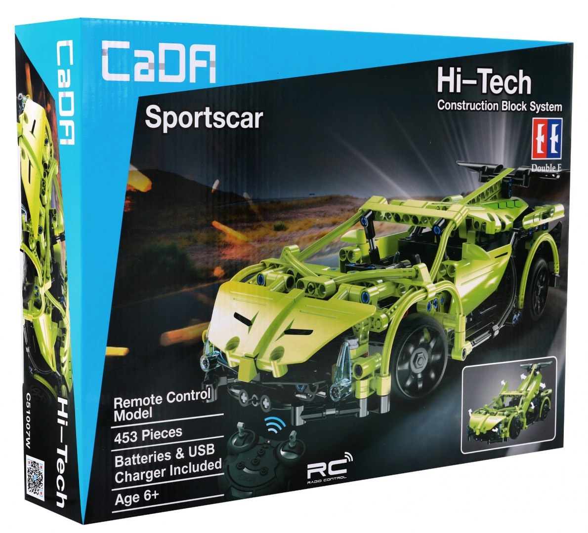 Cada C51007W klocki konstrukcyjne RC Auto Sportowe Lamborghini 453 elementy